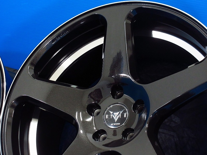 【新品】新品在庫品！現品限り☆WORK RYVER RY-S005 ワークレイバー 20インチ9.5J+45 PCD5穴114.3 BMRC ハリアー アルファード ヴェルファイア等にの落札 ...